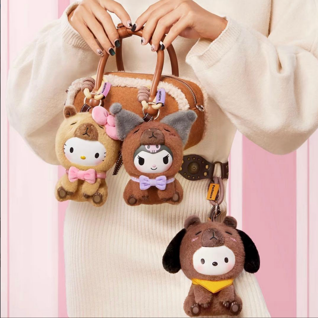 Sanrio Chill Capybara Series Vinyl Plush Pendant Blind Box | Pre-order ...