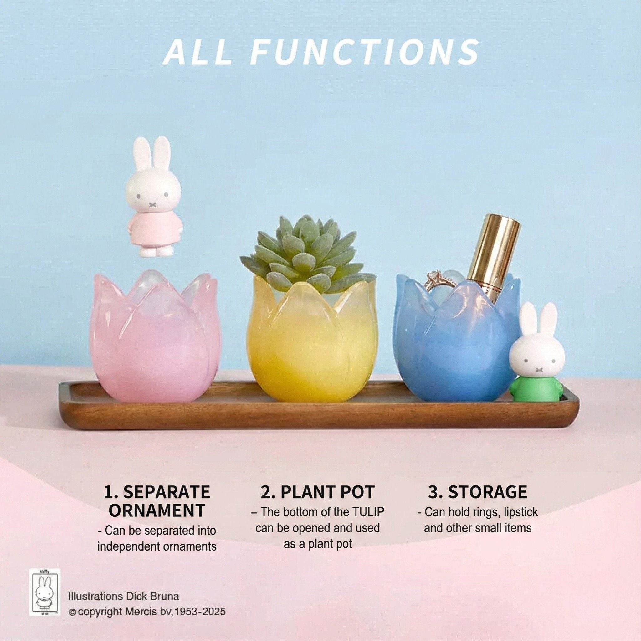 Miffy Tulip Garden Series Blind Box Figure – Suteki Gifts