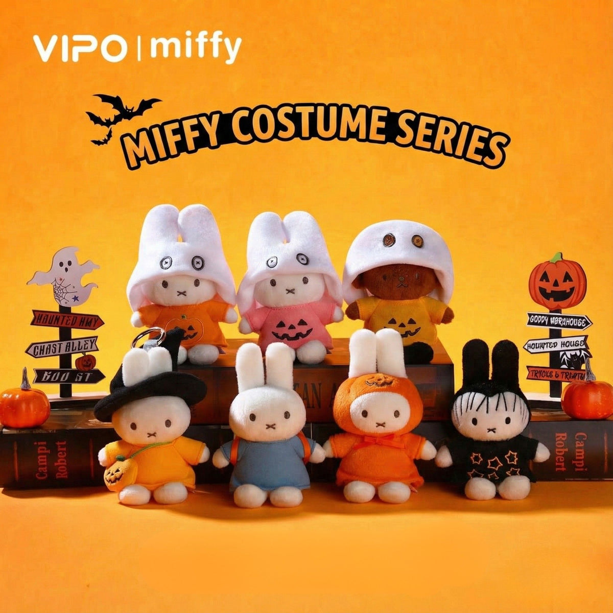Miffy Halloween Spooky Costume Plush Blind Box – Suteki Gifts